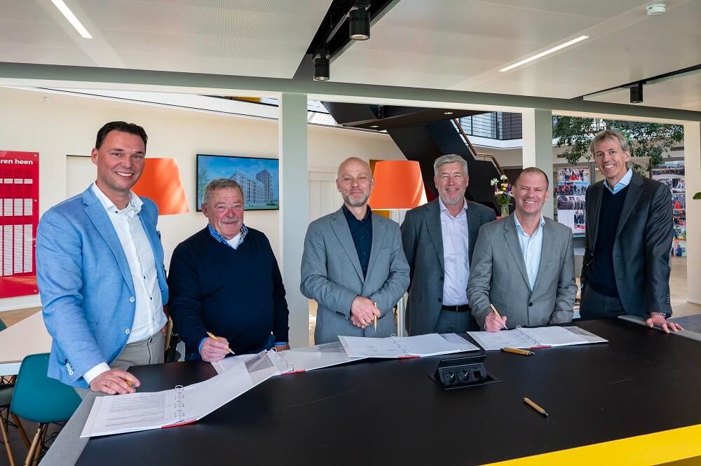 Realisatieovereenkomst getekend voor Kappa en Omega - Corporatiebouw